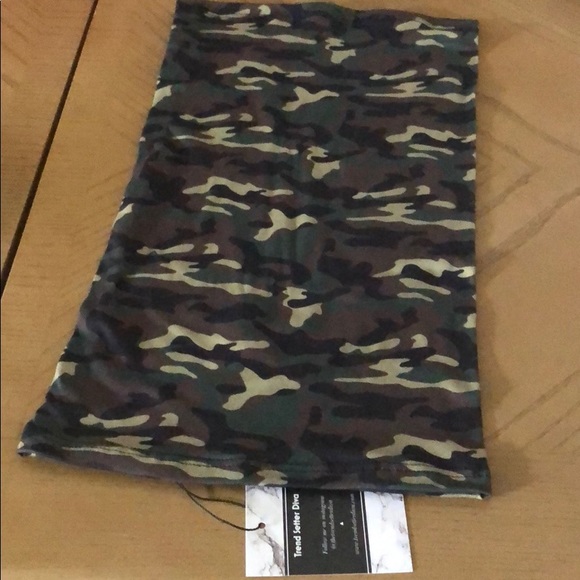 Trend Setter Diva Boutique | Accessories | Camo Print Pull Over Face ...